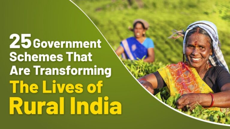 List of Various Rural Development Schemes in India 2025