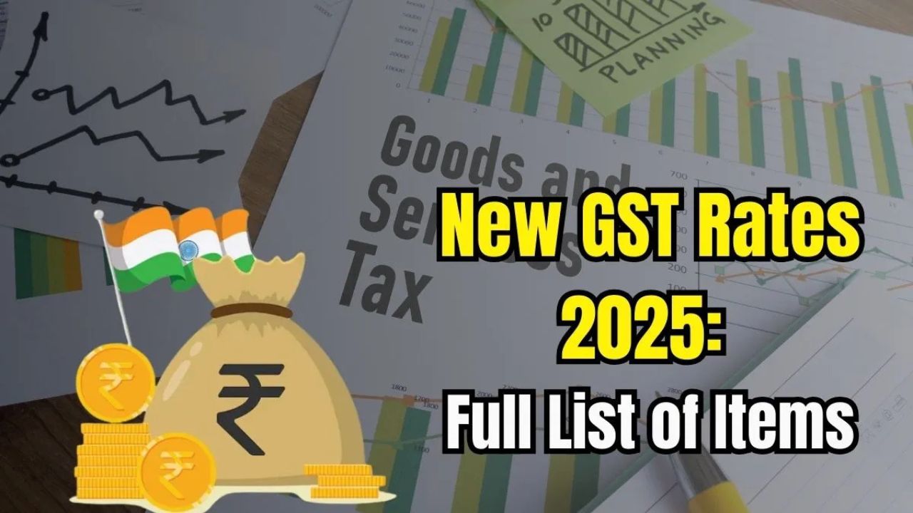 GST Rate List in India 2025 PDF